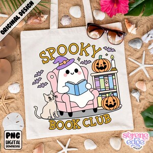 Book PNG, Spooky Book Club | Ghost Halloween Ghost Reading Bookish ...