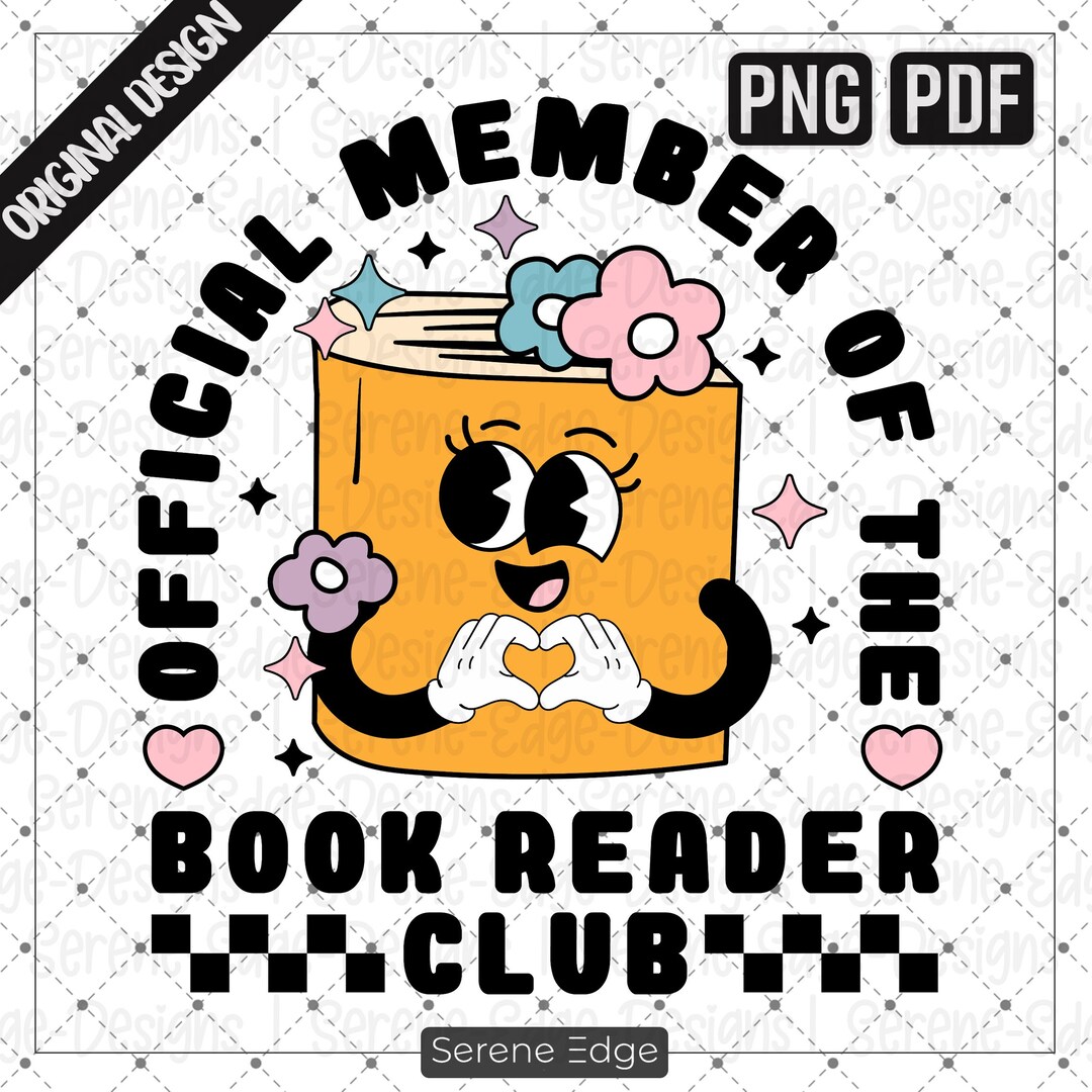 Book PNG, Official Member Book Reader Club | Reading Books Lover ...
