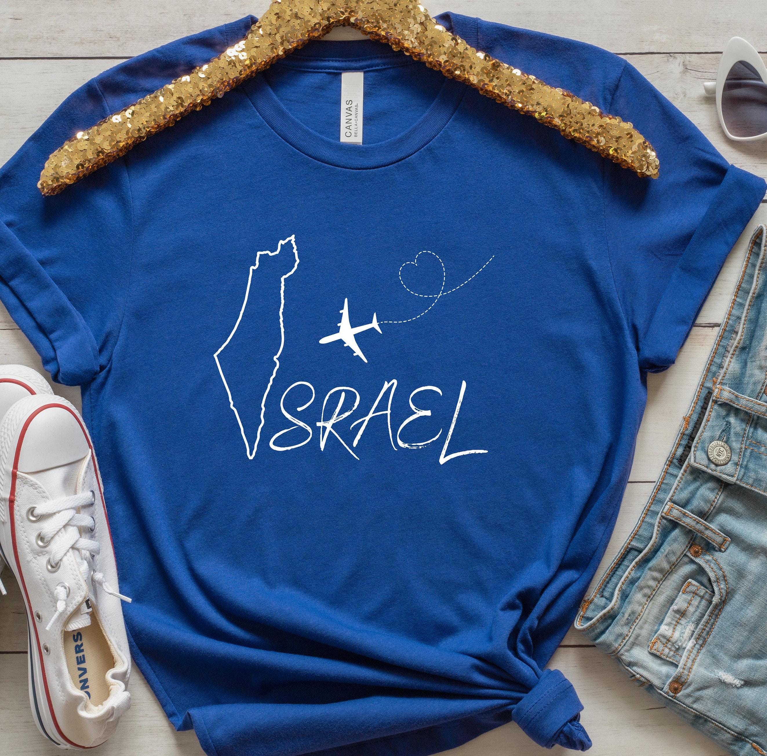 Custom Add Your Name to Back of Shirt Israel Aliyah Shirt Family Aliya ...