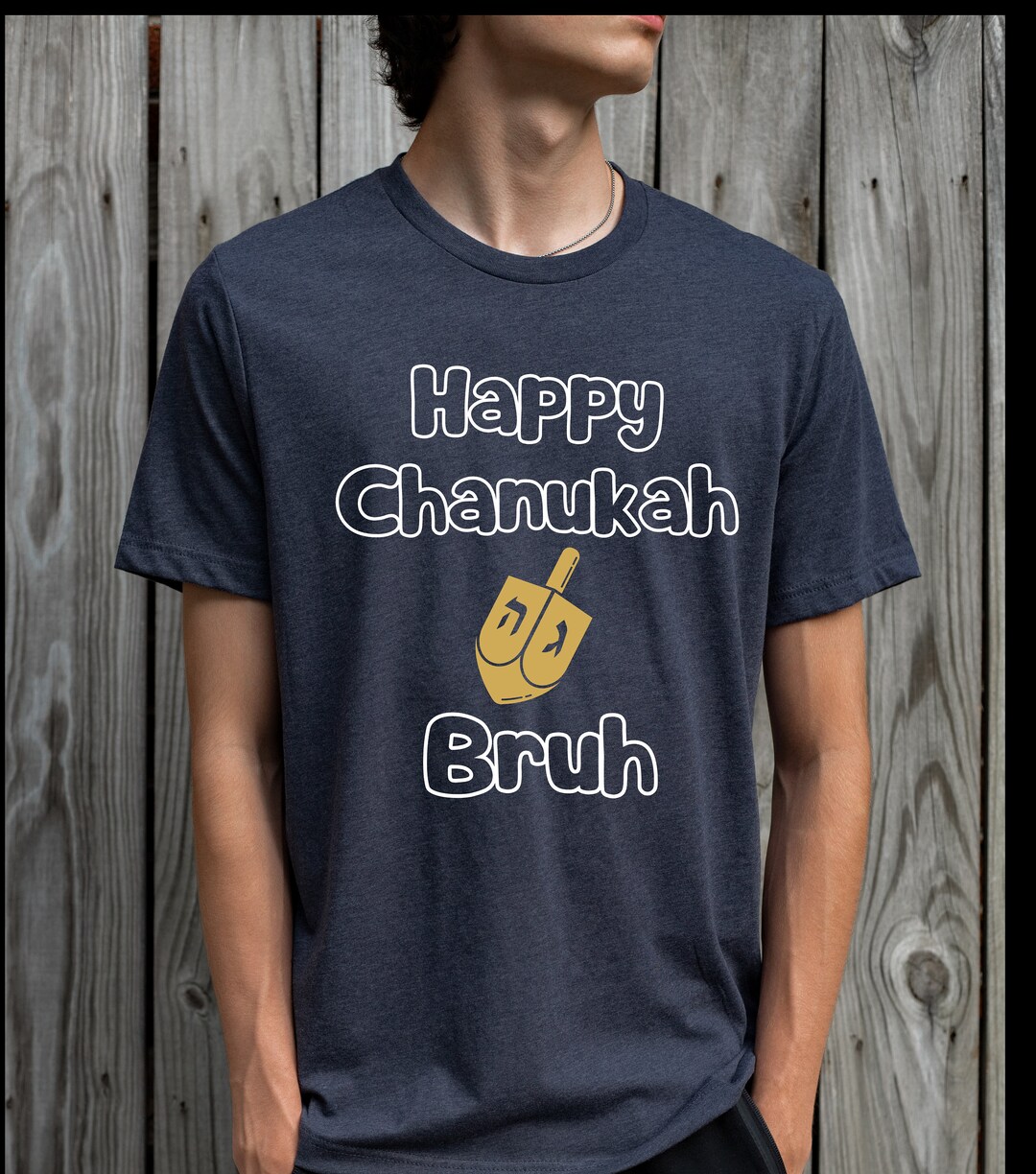 Happy Chanukah Hanukkah Bruh Shirt Fun Cool Shirt Teacher Gift Hebrew ...
