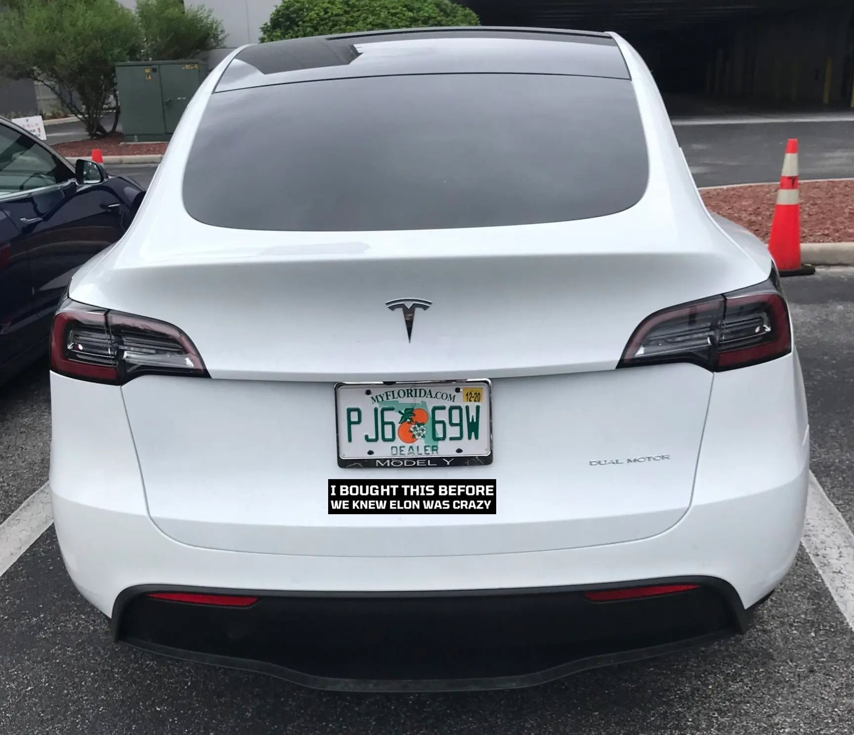 Tesla Owner Bumper Sticker, I Bought This Before ELON WENT CRAZY, Tesla ... Tesla Owner Bumper Sticker, I Bought This Before ELON WENT CRAZY, Tesla ...