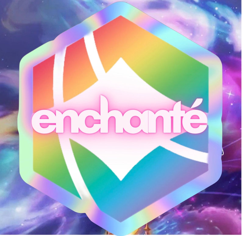 8 PACK LORCANA Enchanted ENCHANTÉ Logo Sticker for Greeting - Etsy
