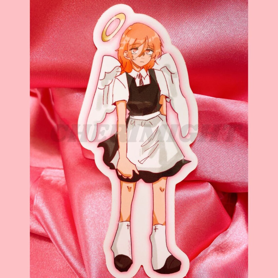 Angeldevil Sticker CSM Chainsaw Sticker Akiangel Maid - Etsy