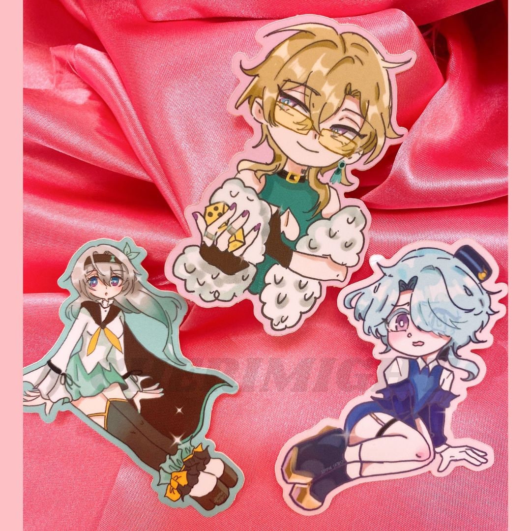 Penacony Honkai Star Rail HSR Aventurine Firefly Misha Stickers - Etsy