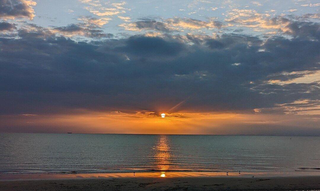 Beach Sunset Uk, Sunset, Beach, UK, Photo, Photograph, Digital ...
