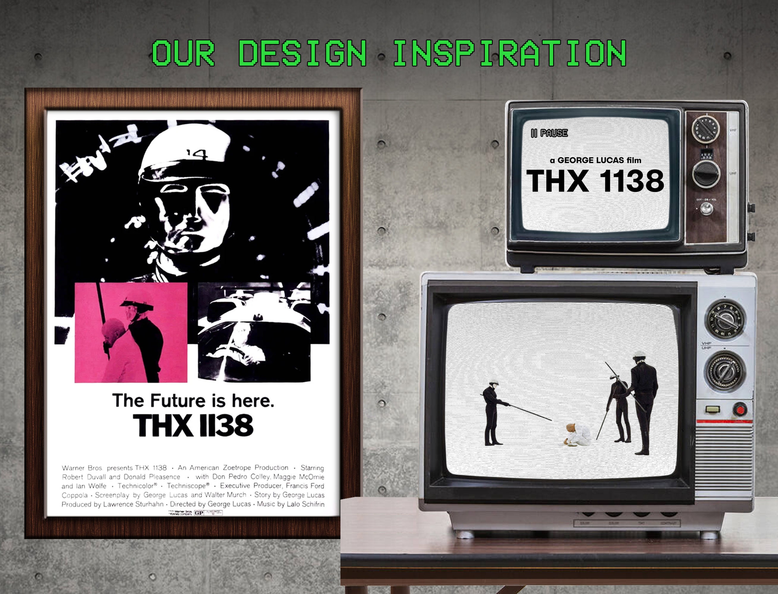 THX 1138 VHS Clothing George Lucas Shirt Star Wars Director Android ...