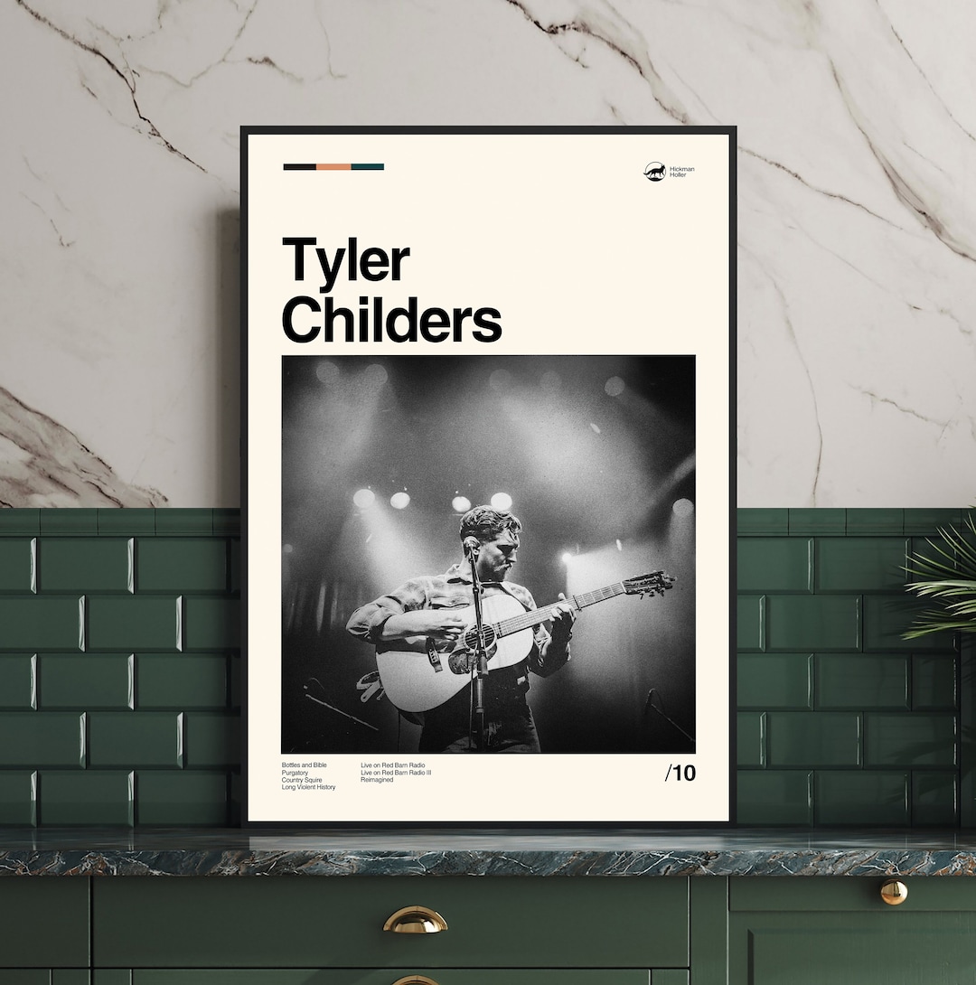 Tyler Childers Poster Tyler Childers Print Vintage Poster - Etsy