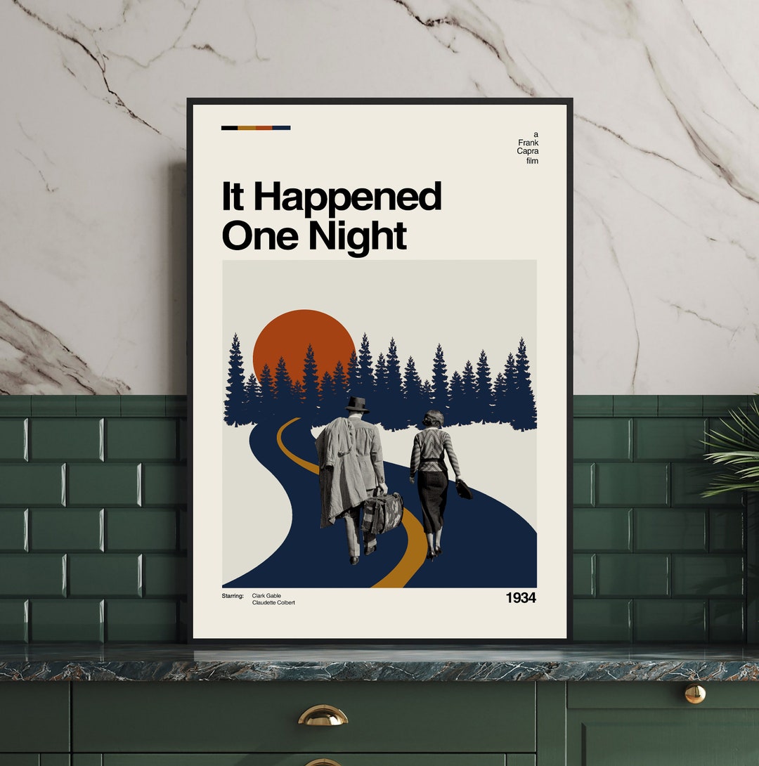 It Happened One Night Movie Poster It Happened One Night - Etsy