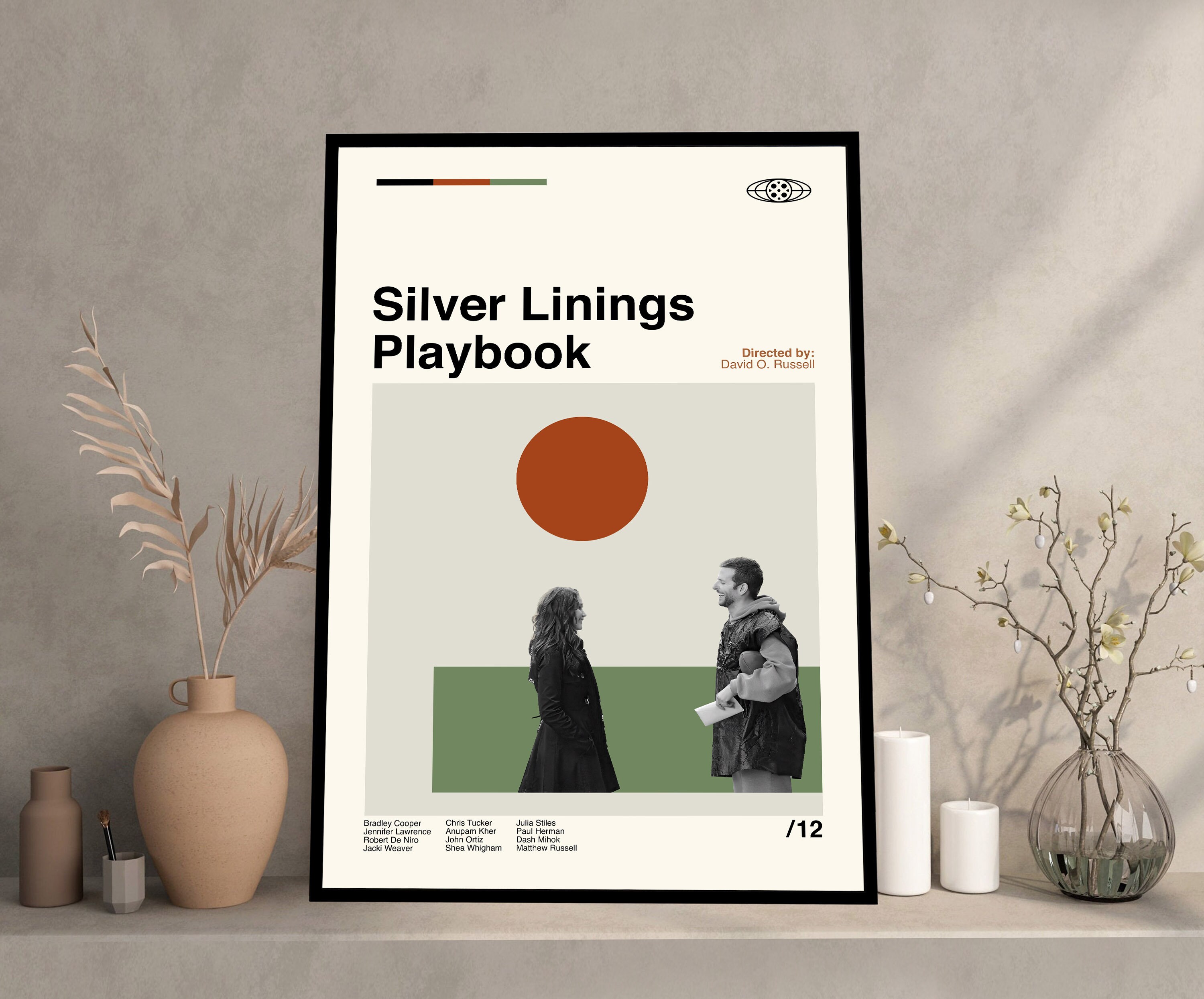 Jennifer Lawrence Silver Linings Playbook Poster