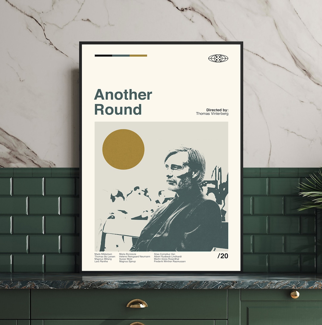 Another Round Poster, Another Round Print, Another Round Art, Abstract ...