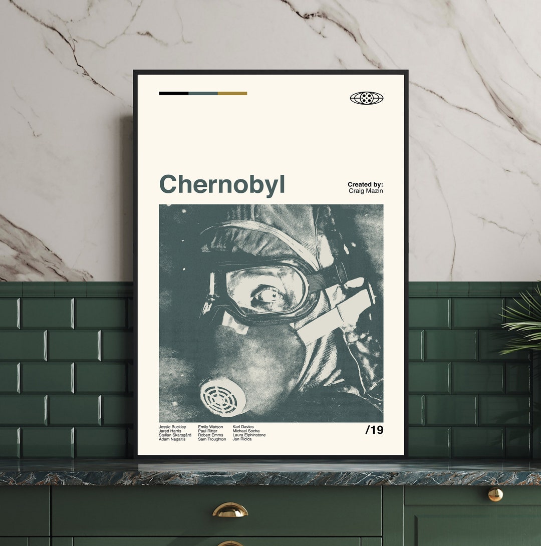 Chernobyl Poster, Chernobyl Movie Poster, Chernobyl Retro, Minimalist ...