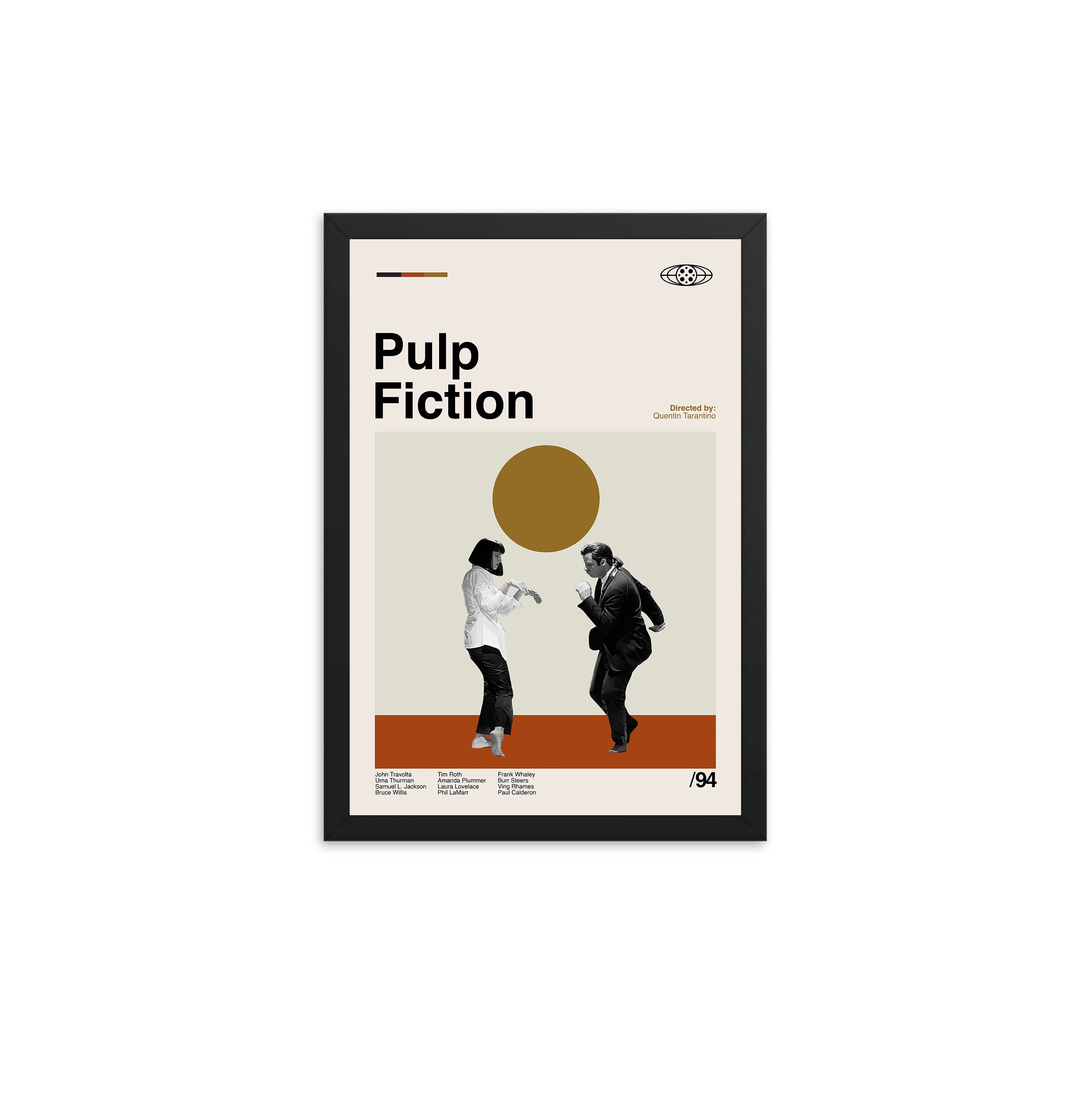Pulp Fiction Movie Poster Pulp Fiction Poster Movie Print Print Art