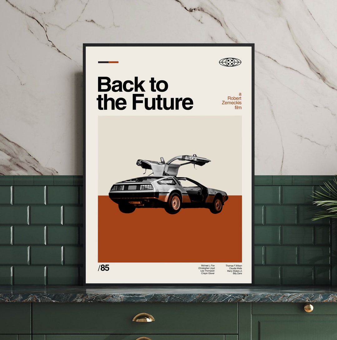 Back to the Future Poster, Back to the Future Print, Vintage Poster ...
