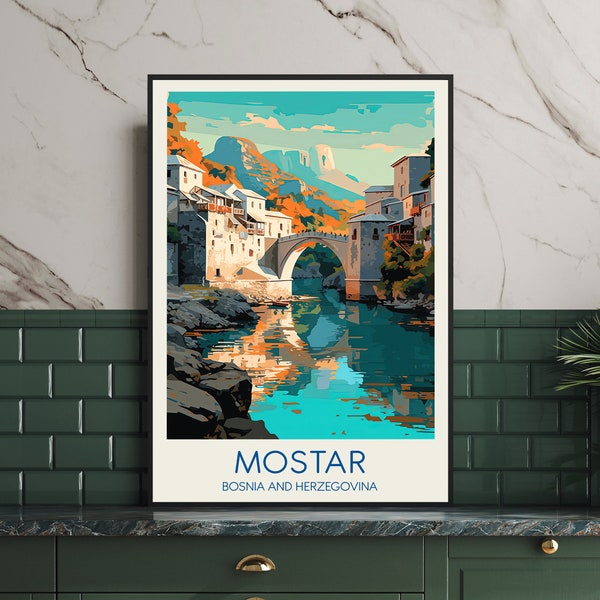 Mostar Painting - Etsy