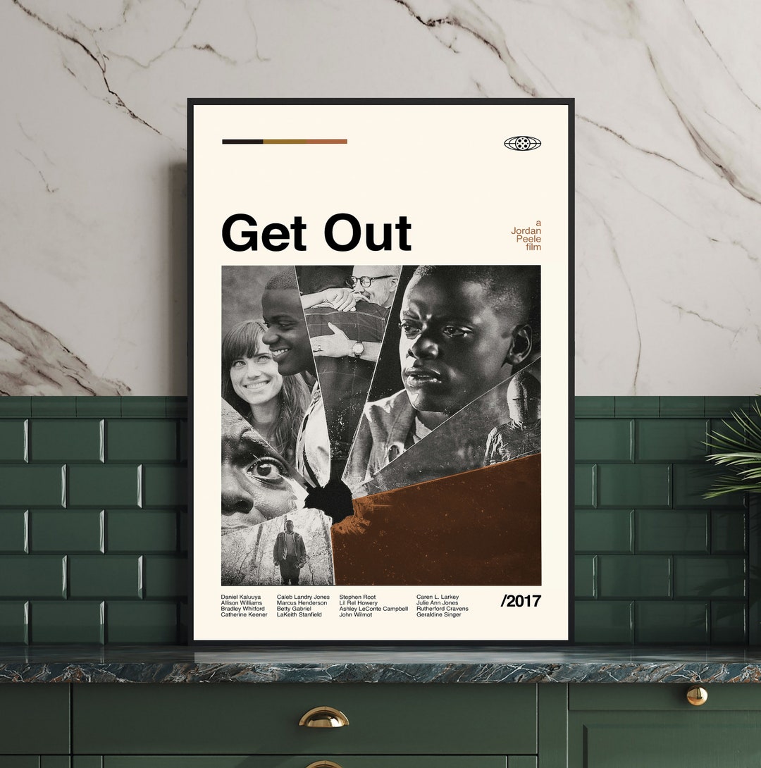 Get Out Poster Get Out Print Abstract Poster Minimalist - Etsy