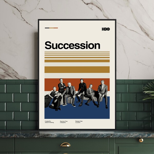 Succession Poster - Etsy