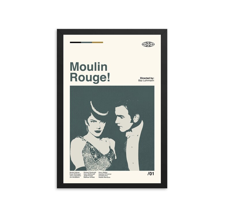 Affiche du Moulin Rouge, film Moulin Rouge, Moulin Rouge moderne, film ...