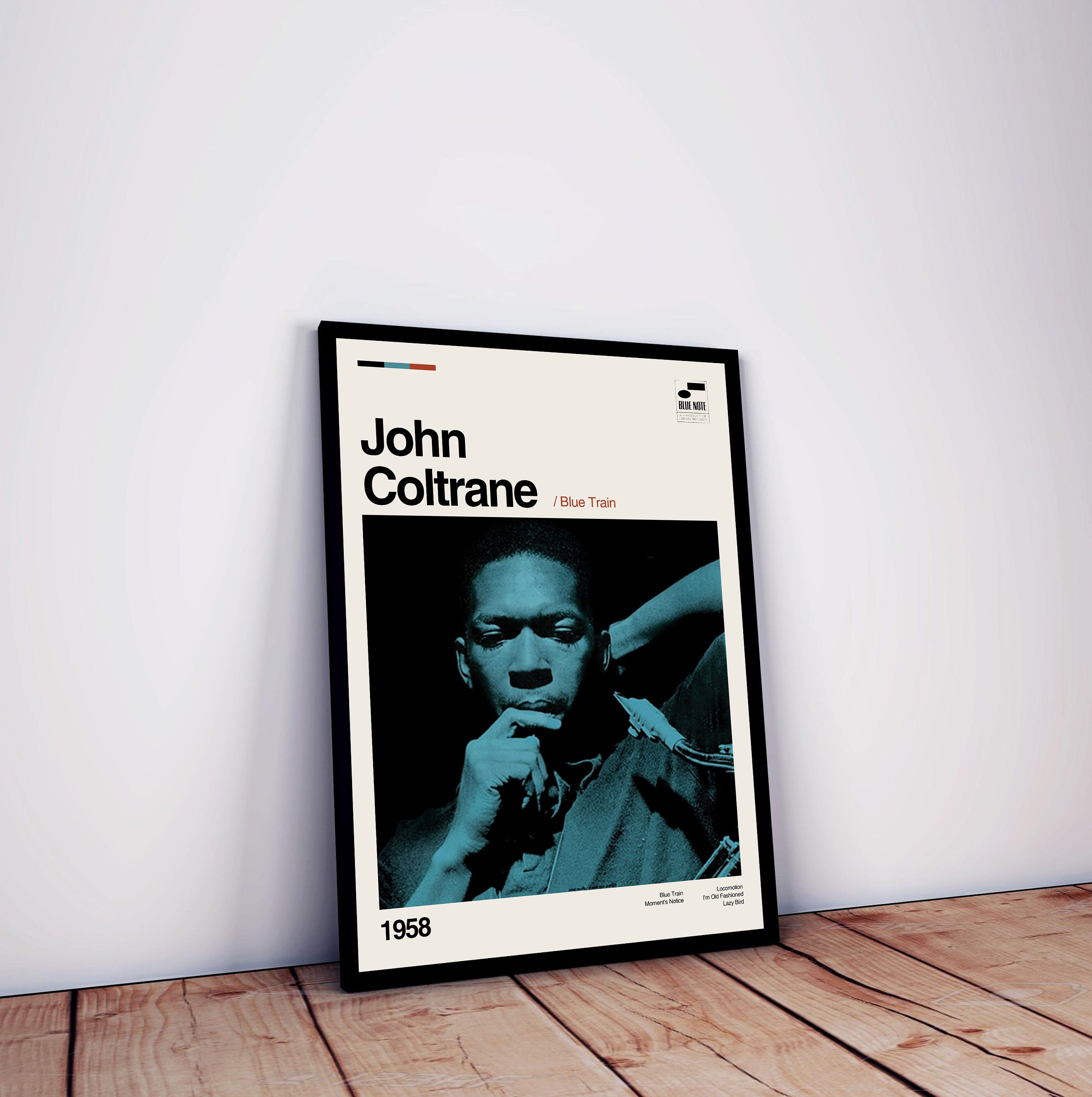 JOHN COLTRANE - Blue Train - Music Album Poster sold by Gerry Smith ...