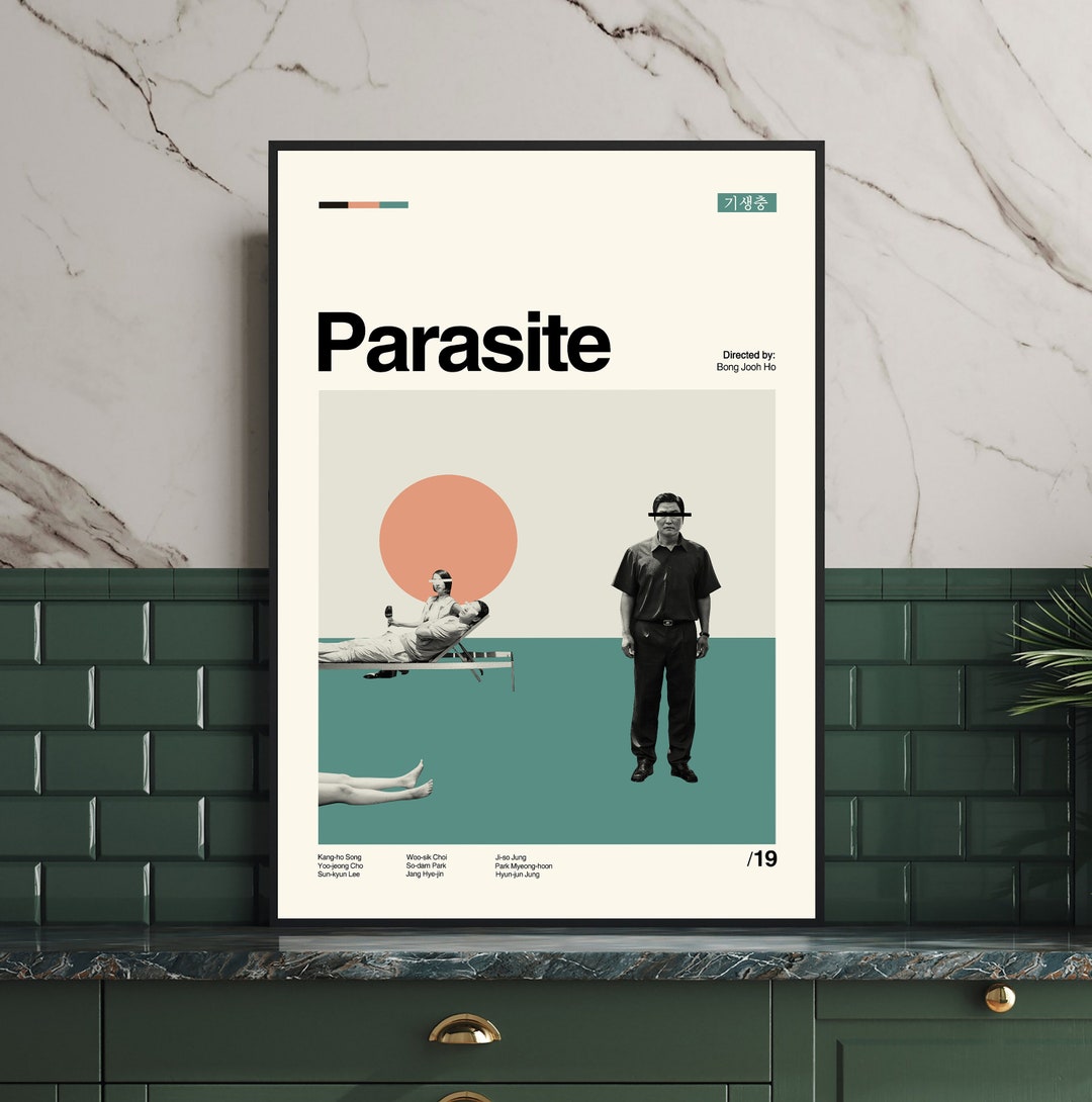 Parasite Poster Parasite Movie Custom Poster Minimalist - Etsy