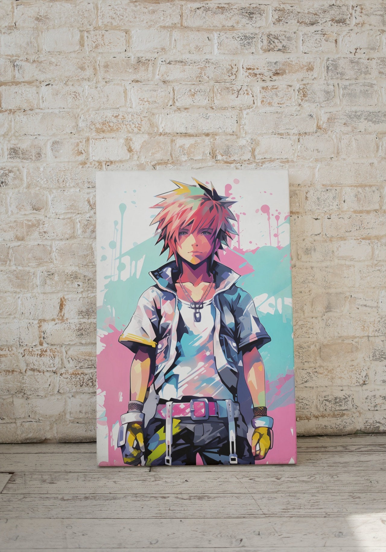 Kingdom Hearts Sora Digital Art Print Kingdom Hearts Anime - Etsy