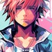 Kingdom Hearts Sora Digital Art Print Kingdom Hearts Anime - Etsy