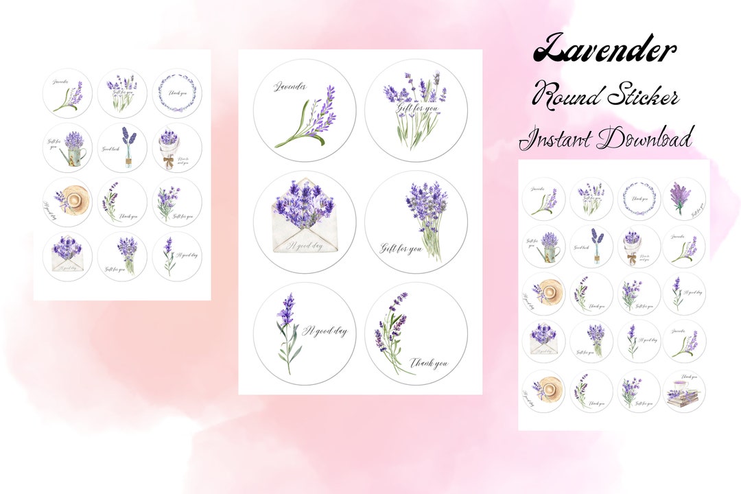 Printable Stickers Saves You Deliver Any Time and Shipping - Etsy