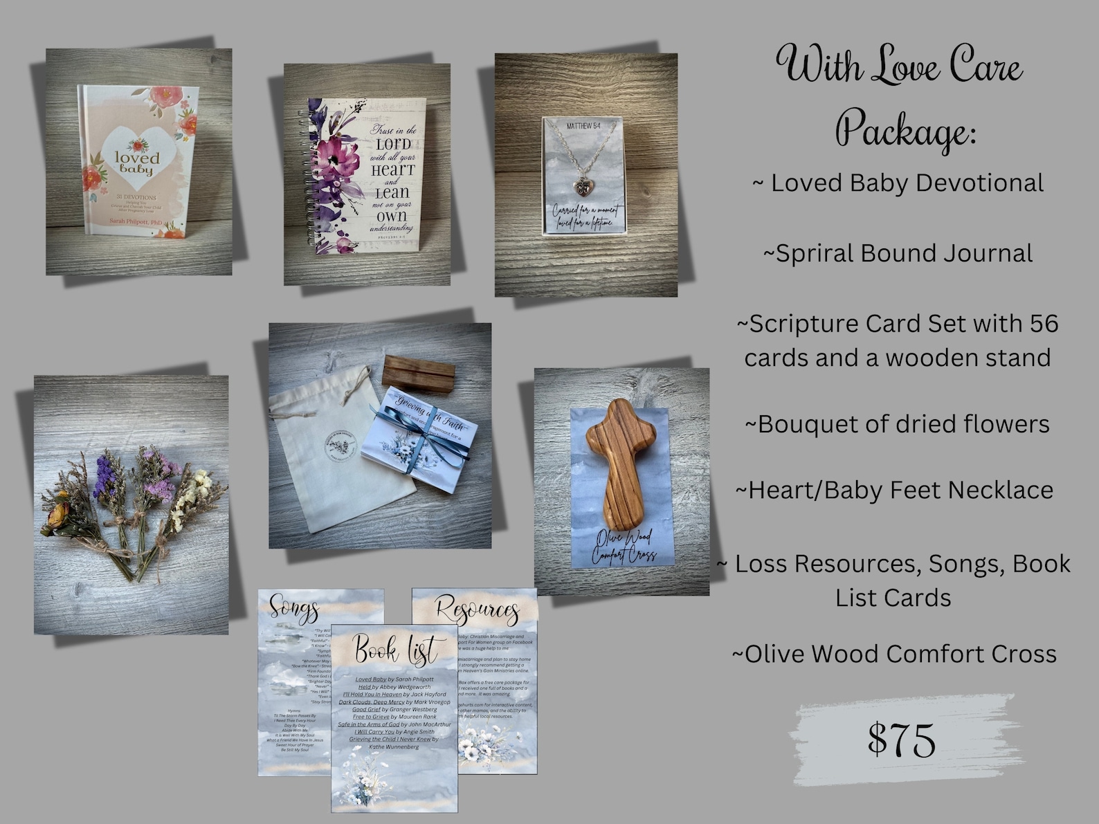 Miscarriage Care Package and Pregnancy Loss Gift, Baby Loss, Grief Gift ...