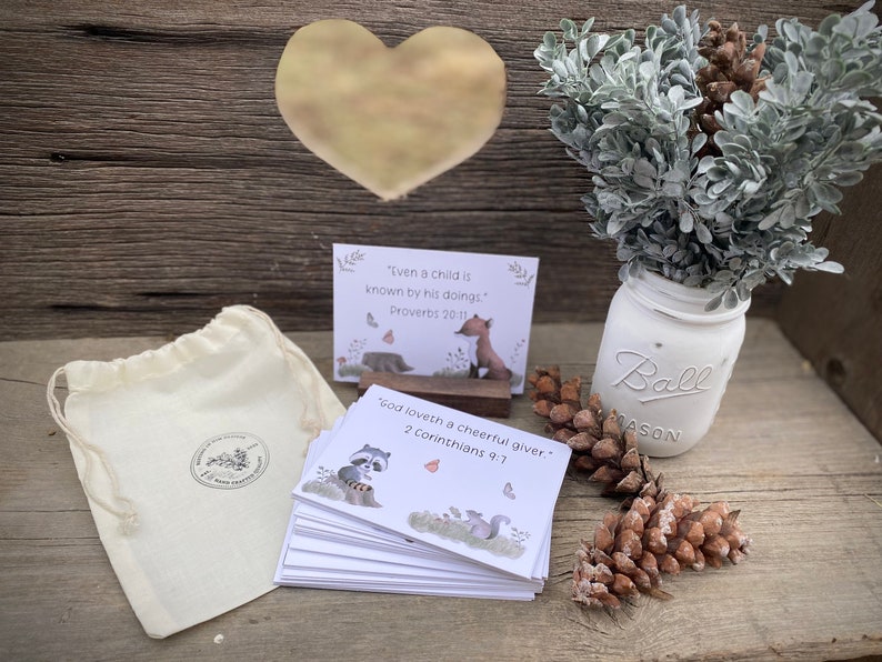 Scripture Verse Cards for Little Ones ABC Scripture Cards - Etsy