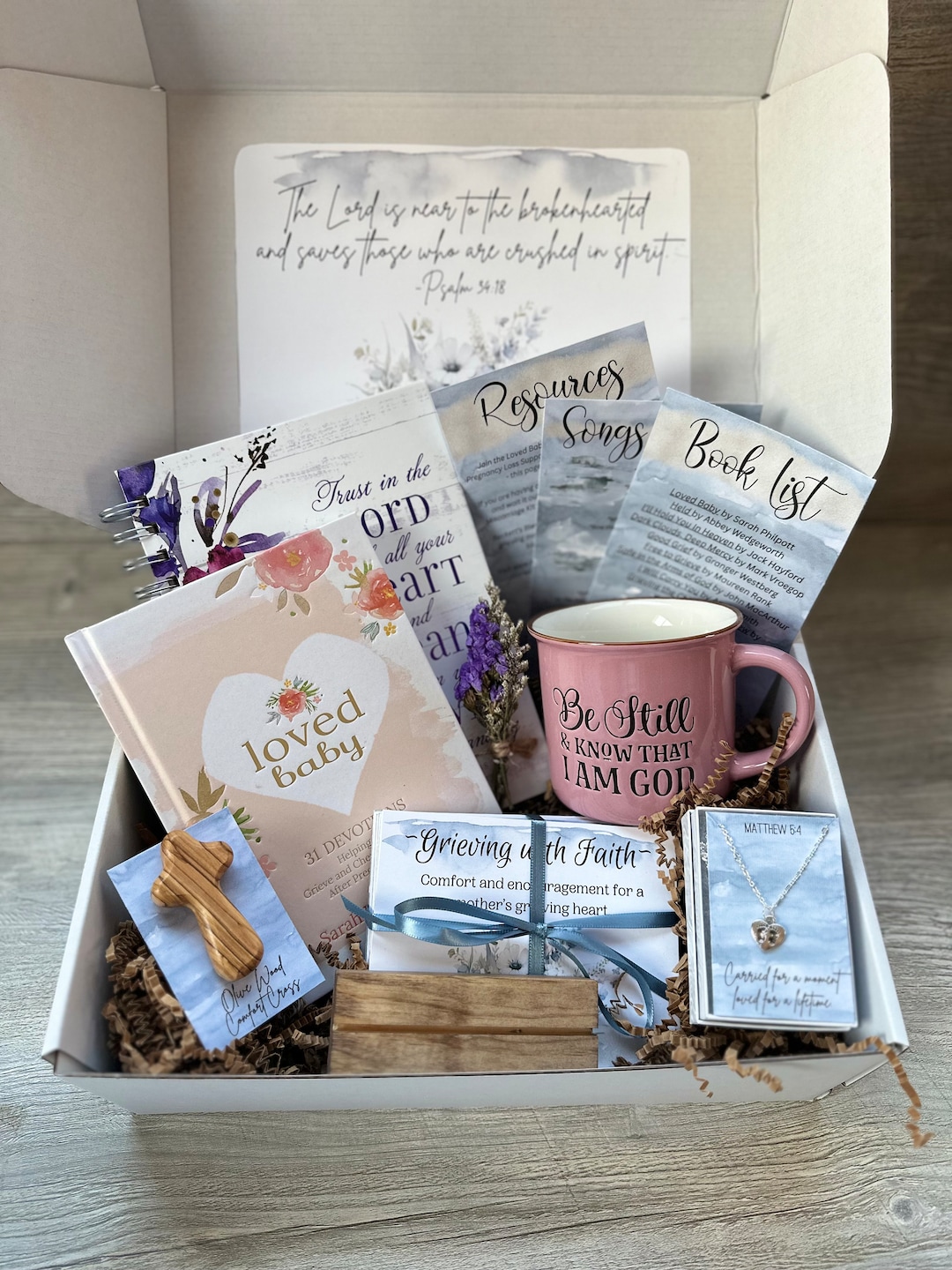 Miscarriage Care Package and Pregnancy Loss Gift, Baby Loss, Grief Gift ...