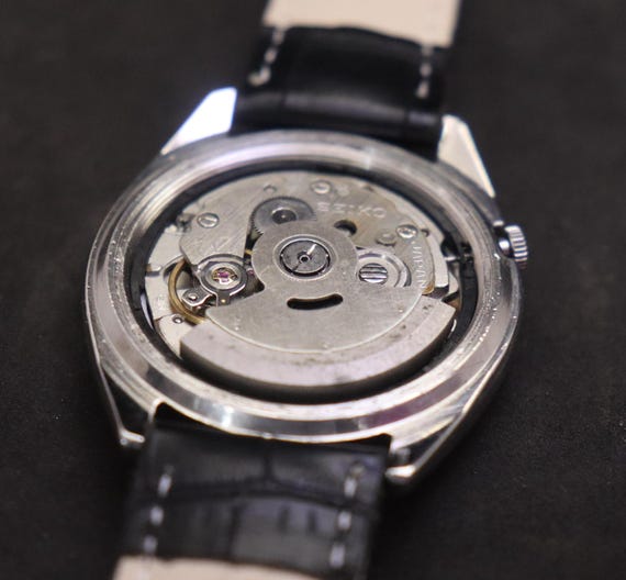vintage Seiko 5 automatic day date movement no. 7009A… - Gem