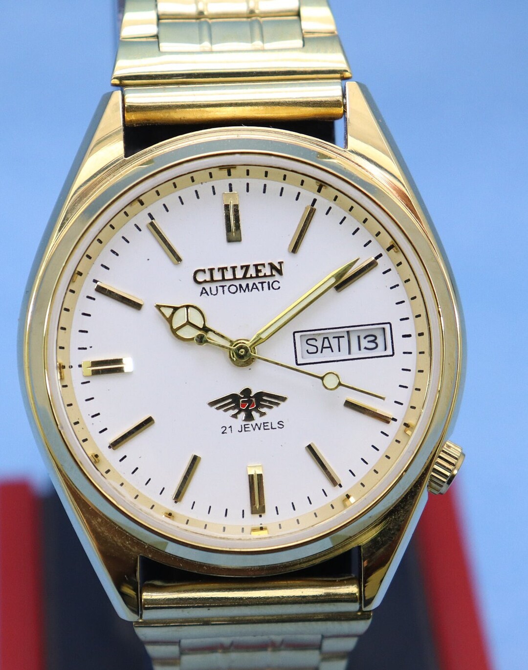 Vintage Citizen Automatic Day Date Movement 8200A Japan Made - Etsy