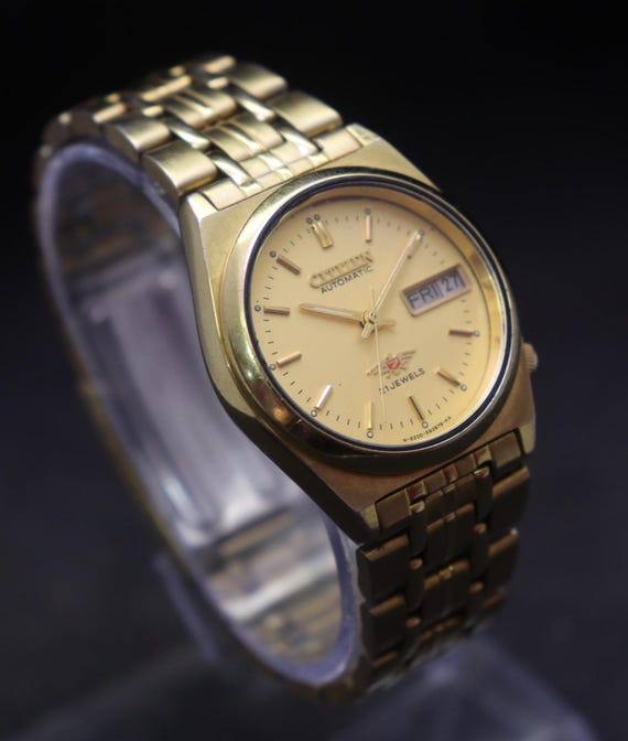 vintage citizen automatic day date movement no. 8200A… - Gem