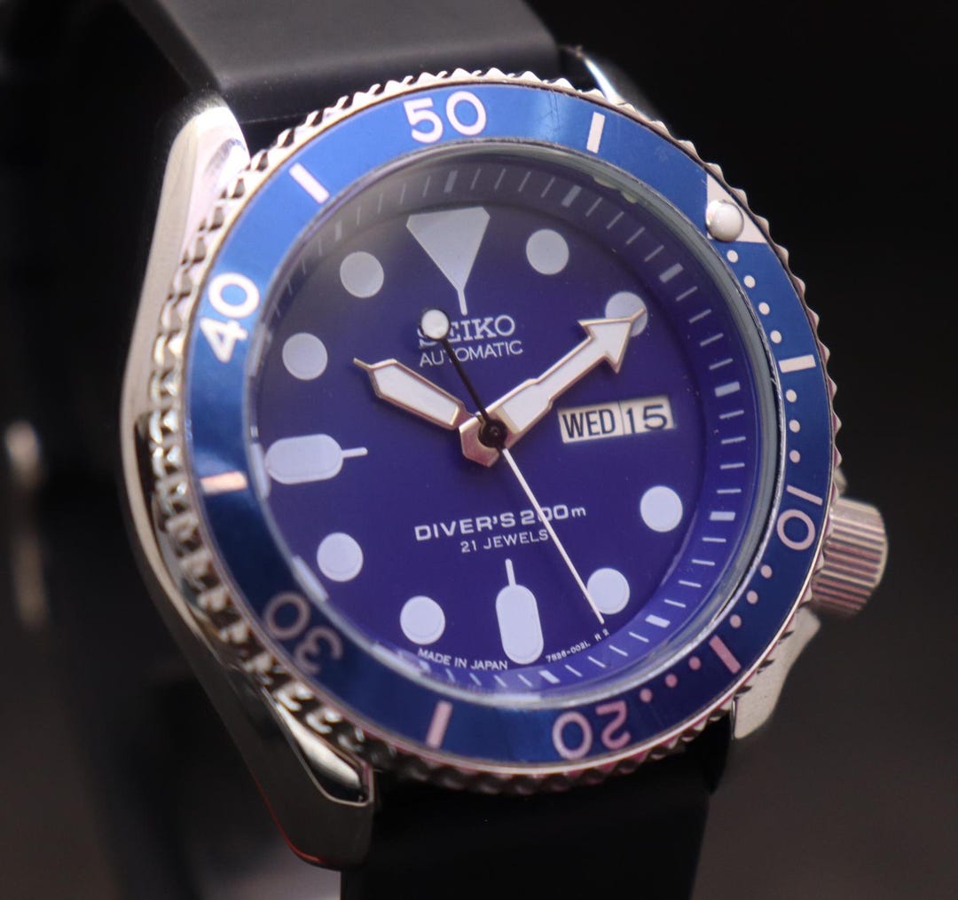 Vintage Seiko Diver's Style Automatic Day Date Movement No. 7s26a Japan ...