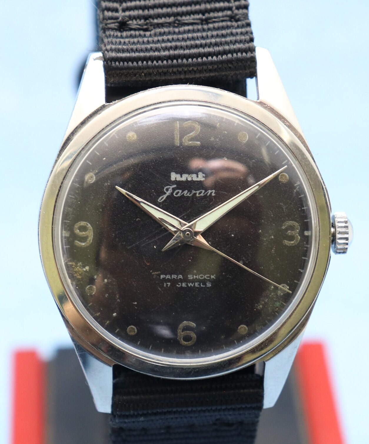 Vintage HMT Jawan Military Special Ref. 0214007 Manual Winding Indian ...