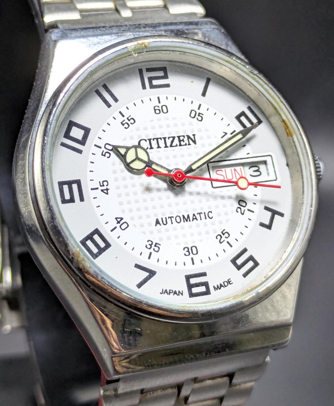 Vintage Citizen Mens Watch Movement No. 8200A Japan Made Men's Watch ...