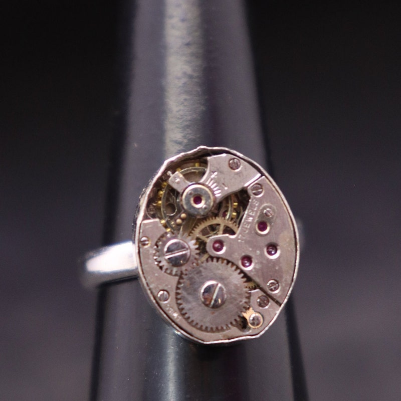 Watch Movement Ring - Etsy