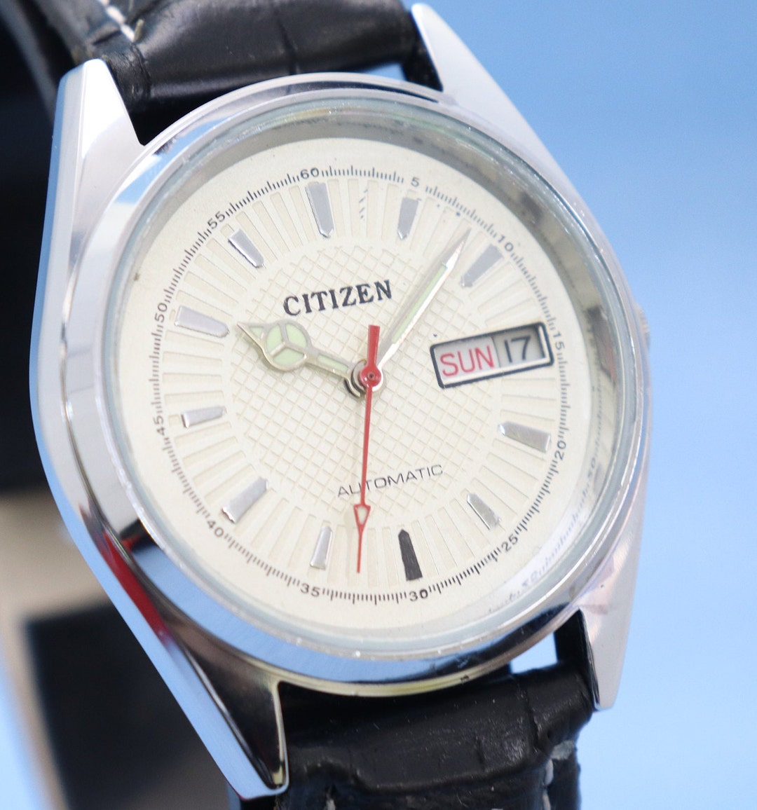 Vintage Citizen Automatic Day Date Movement No. 8200A Japan Made Men's ...