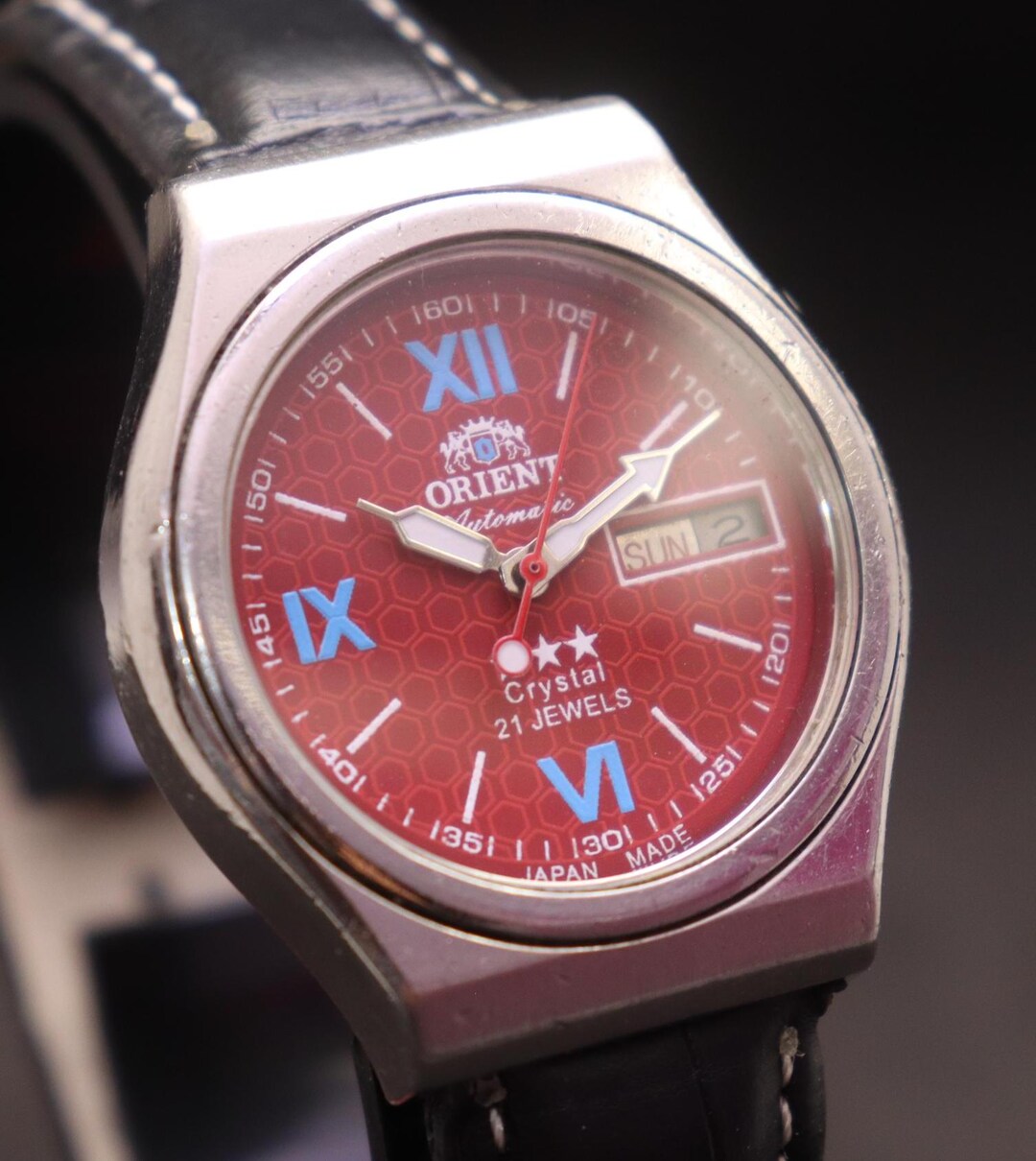 Vintage Orient Automatic Date Movement No. 46941 Japan Made Men's Watch ...