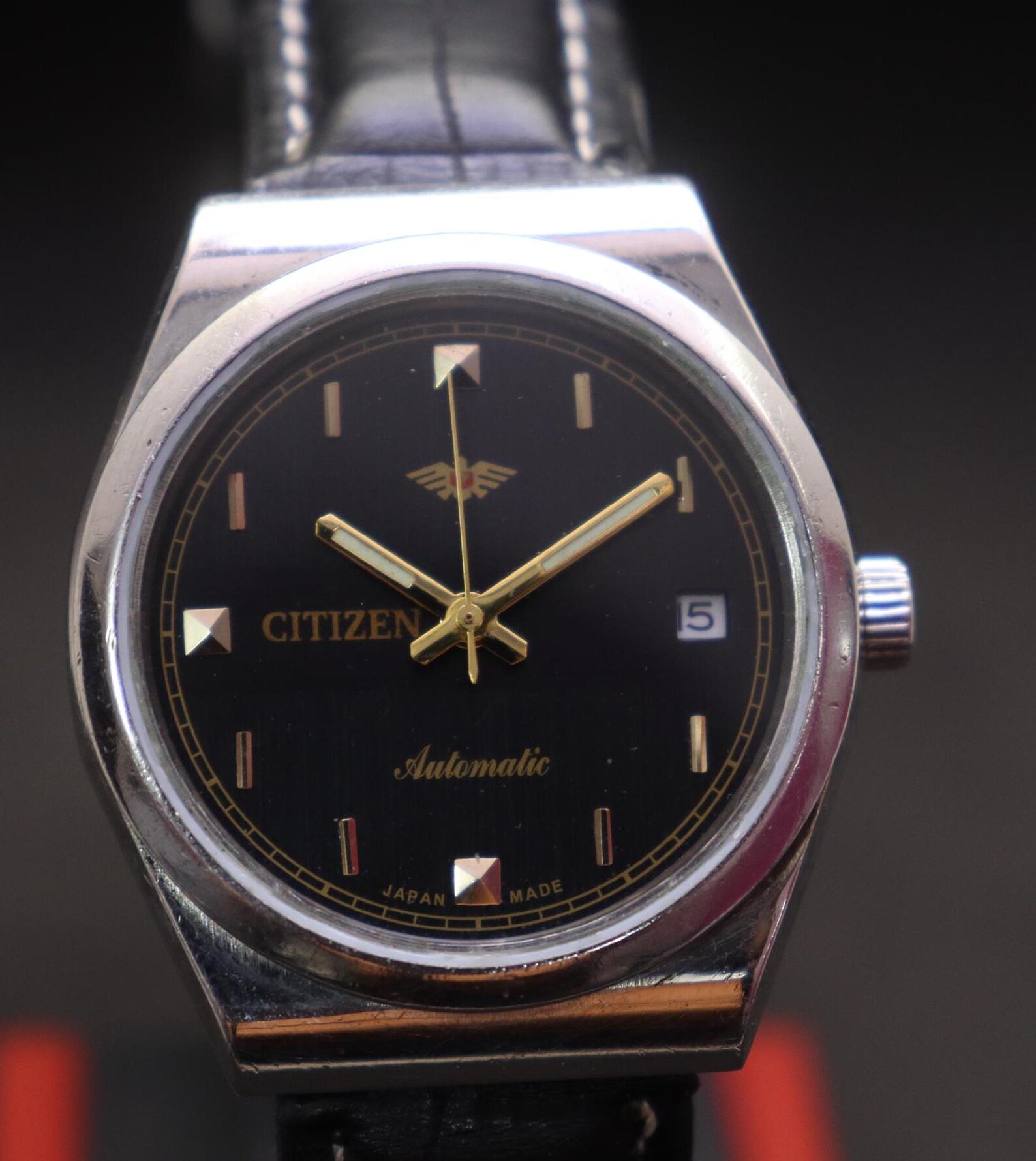 Vintage Citizen Automatic Day Date Movement No. 8200A Japan Made Men's ...