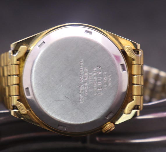 vintage citizen automatic day date movement no. 8200A… - Gem