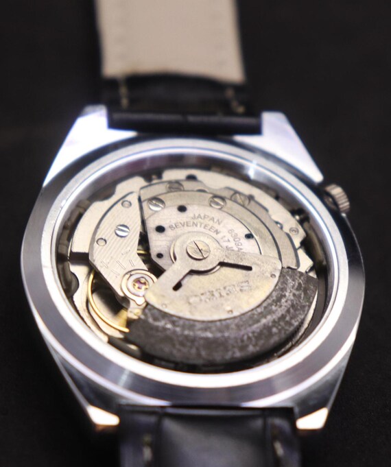 vintage Seiko 5 automatic day date movement no. 6309A… - Gem