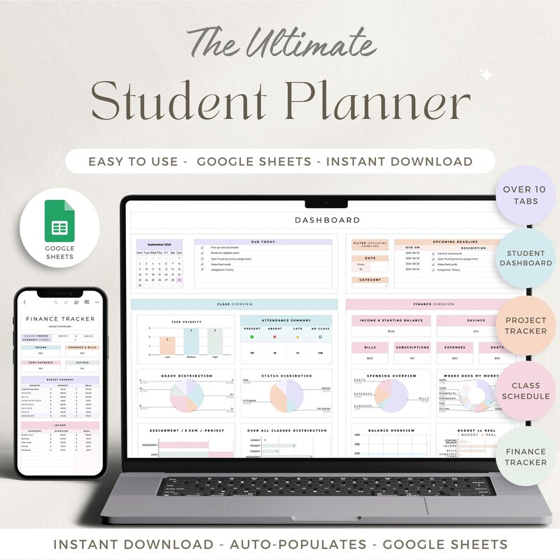 Student Planner - Etsy