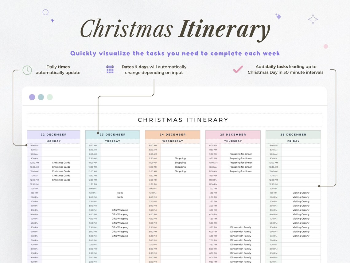 Christmas Gift Tracker Spreadsheet Christmas Gift Planner Google Sheets ...
