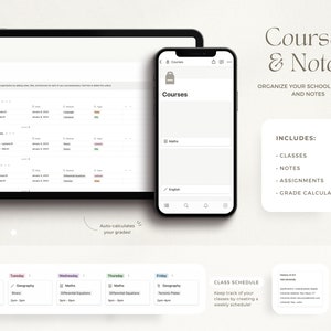 Notion University Template Academic Notion Template Student Notion ...