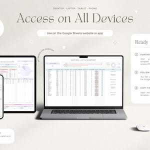 Online Reseller Spreadsheet Bundle Google Sheets Inventory Tracker ...