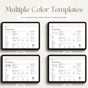 Notion University Template Academic Notion Template Student Notion ...
