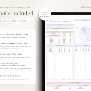 Online Reseller Spreadsheet Bundle Google Sheets Inventory Tracker ...