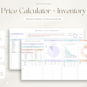 Online Reseller Spreadsheet Bundle Google Sheets Inventory Tracker ...