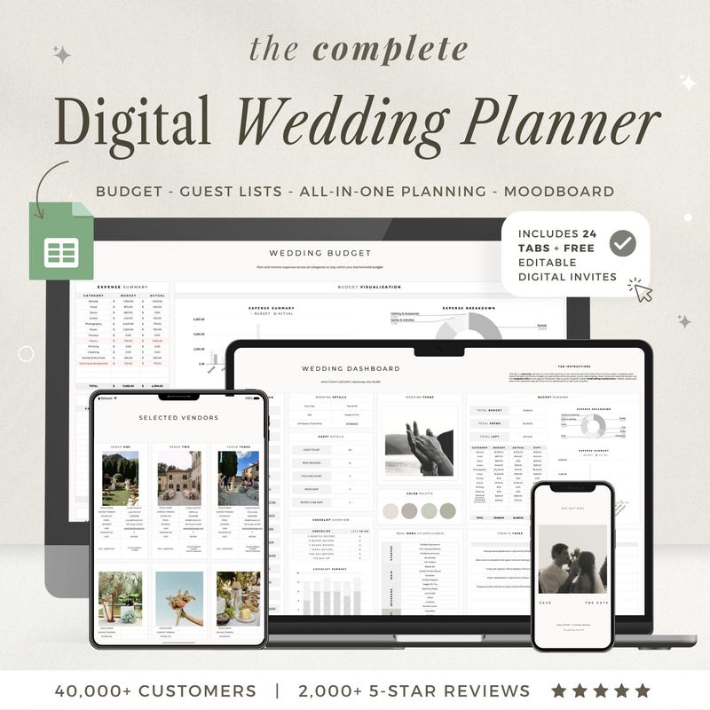 Google Docs Excel Sheet - Etsy