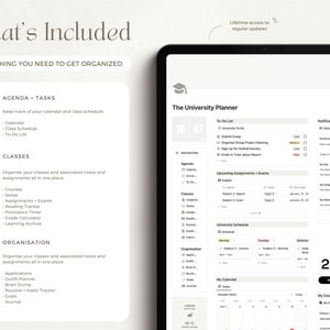 Notion University Template Academic Notion Template Student Notion ...